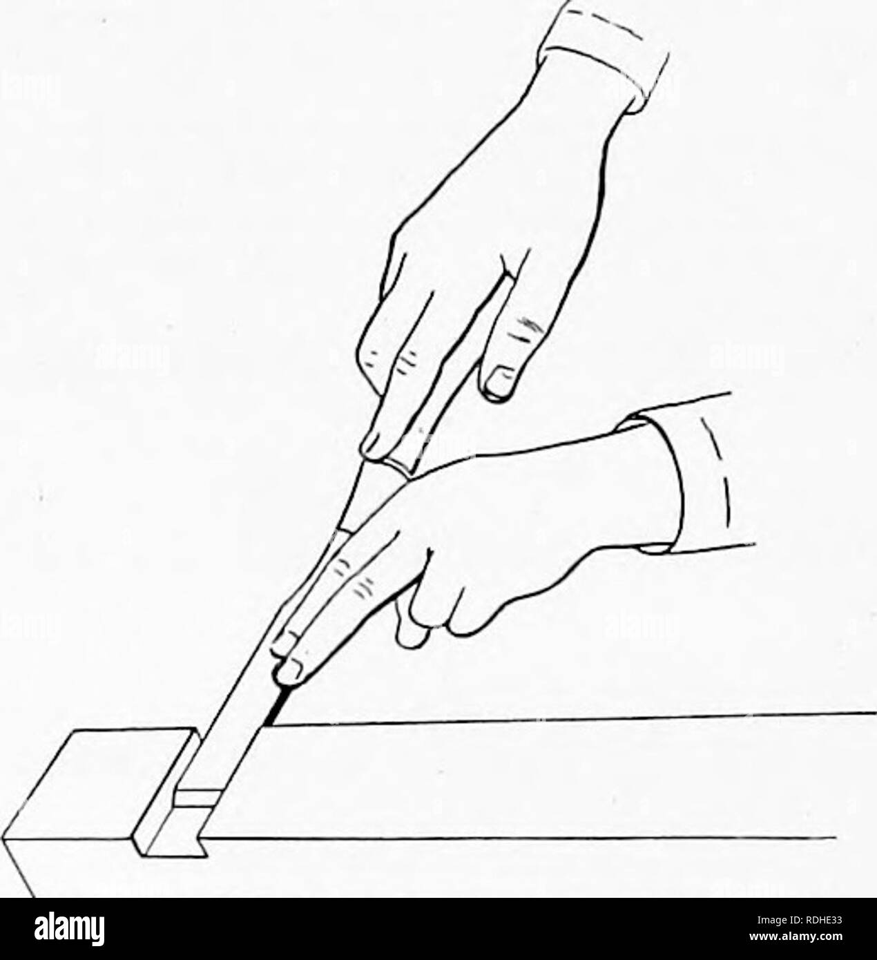 Firmer Chisel Drawing