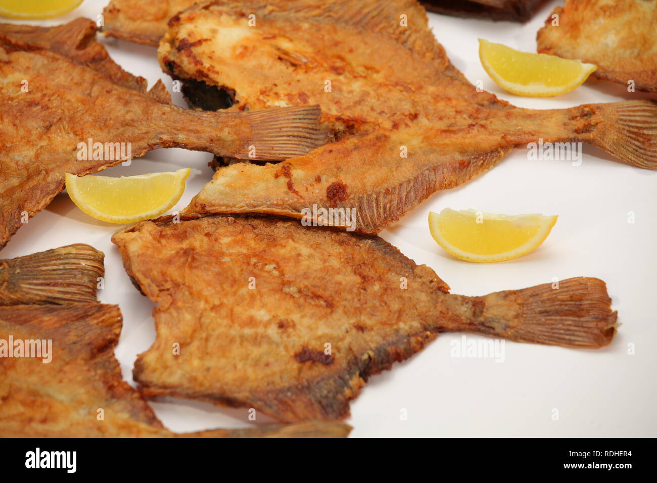 Sole sea fish food background concept Stock Photo - Alamy