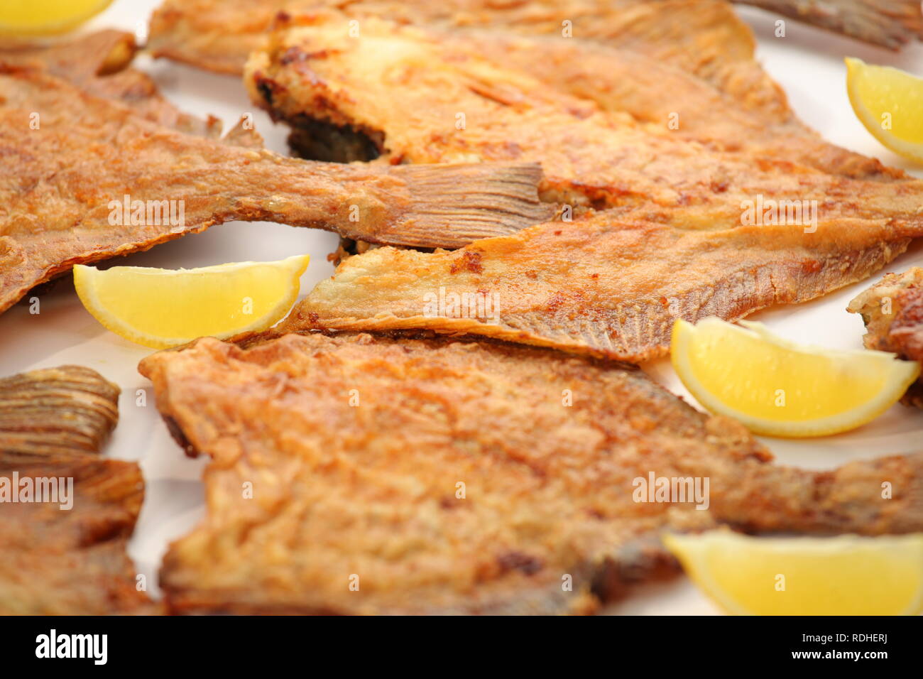 Fish baked flounder cooked hi-res stock photography and images - Alamy