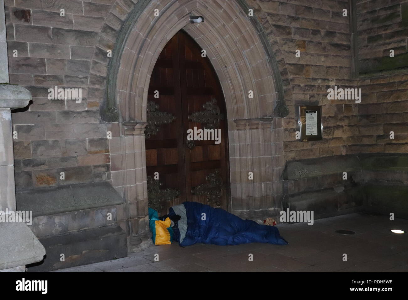 Homeless rough sleepers hi-res stock photography and images - Alamy