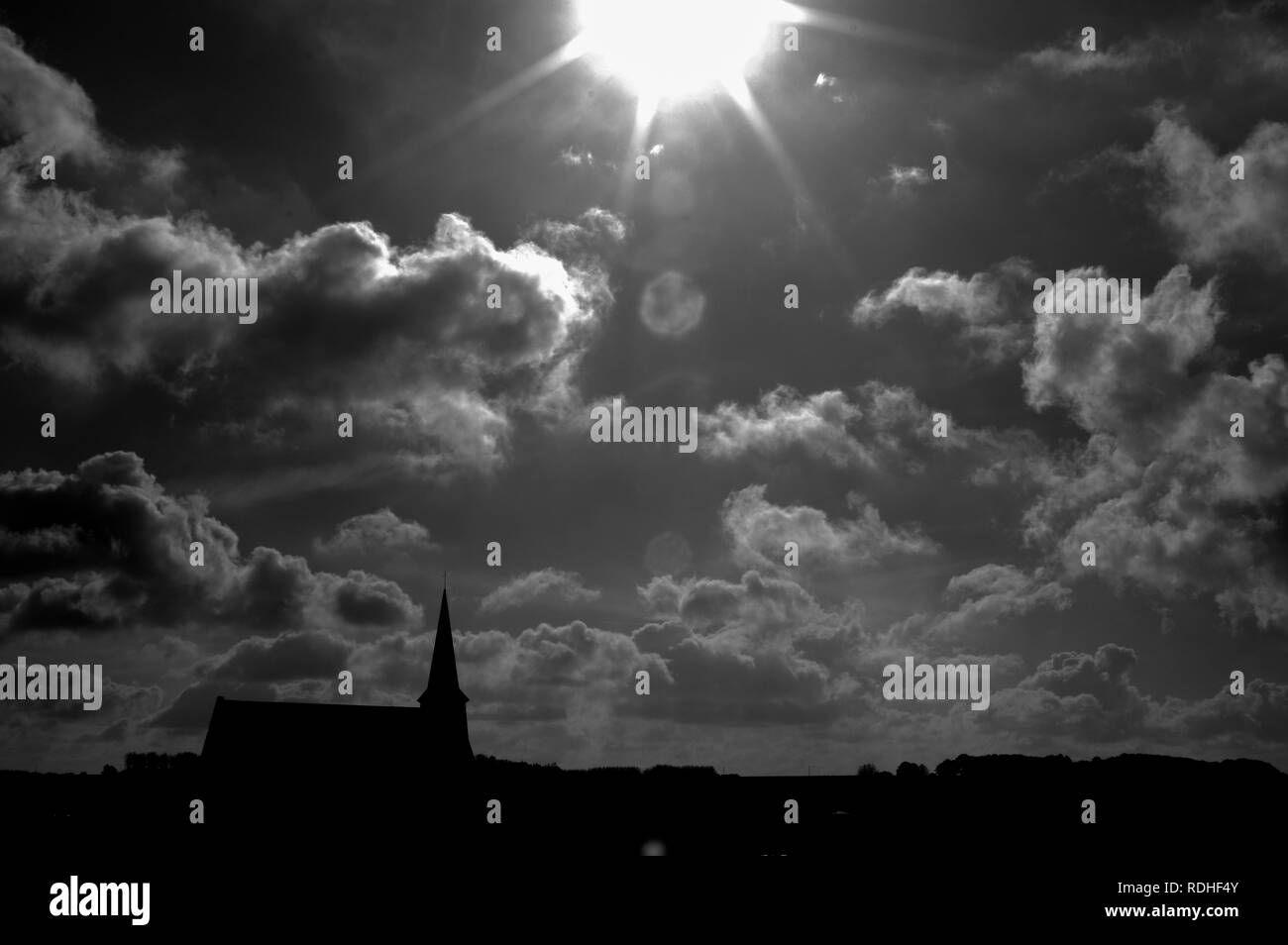 Old and small church Stock Photo - Alamy