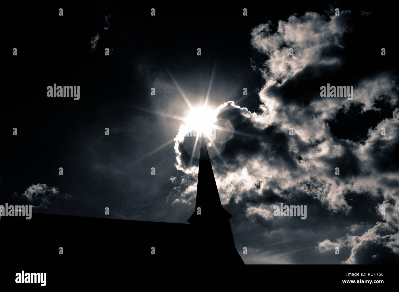 Old and small church Stock Photo - Alamy