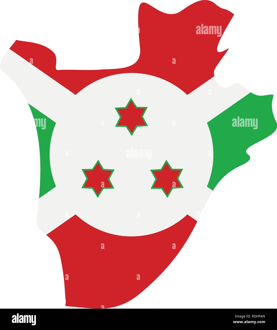 map of Burundi with flag inside. Burundi map vector illustration Stock ... map of Burundi with flag inside. Burundi map vector illustration Stock ...