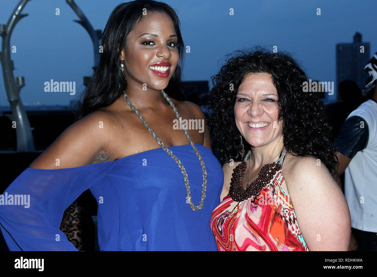 NEW YORK, NY - SEPTEMBER 11: Kelly Linton and Debra Toscano attend ...