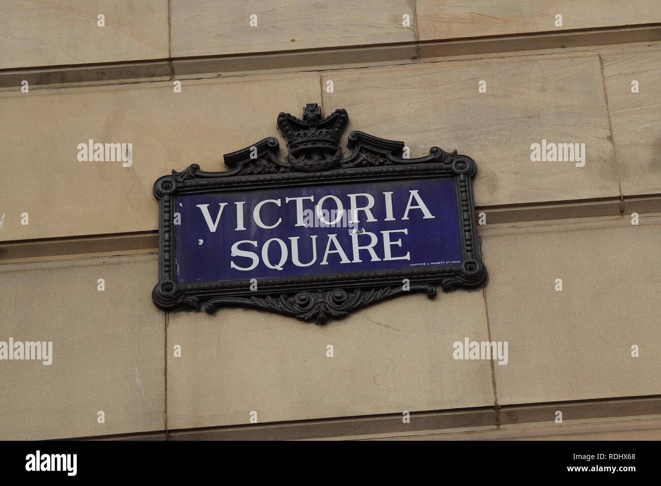 Queen victoria sign hi-res stock photography and images - Alamy