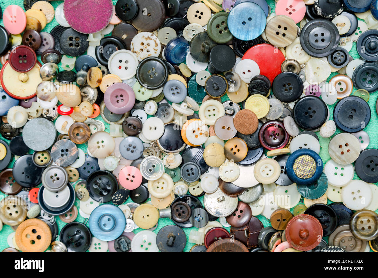 button background still life, sewing, crafts, colours, fashion Stock ...