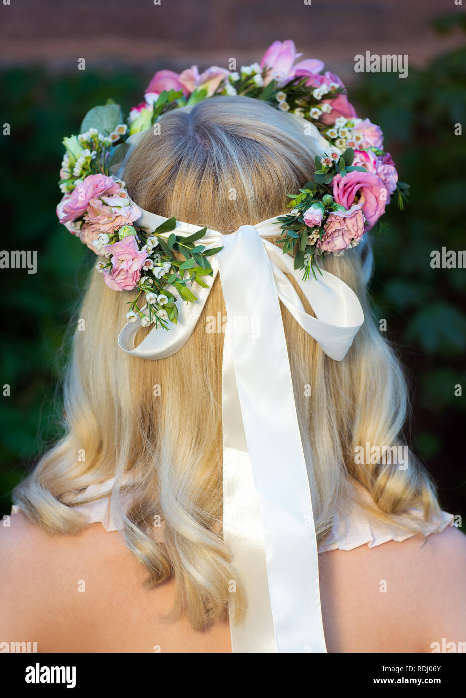 Back of woman's head hi-res stock photography and images - Alamy