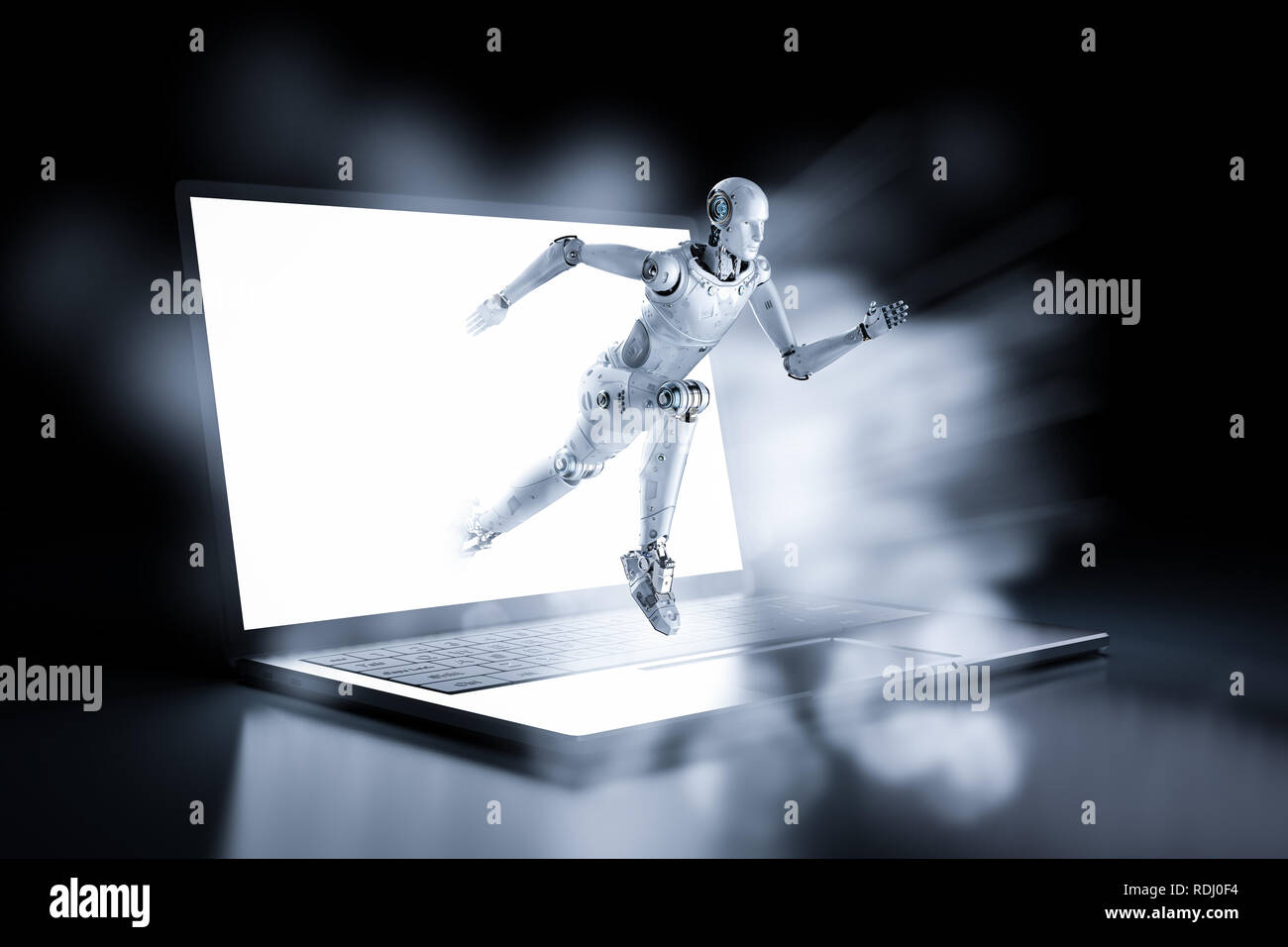 Run technology hi-res stock photography and images - Alamy