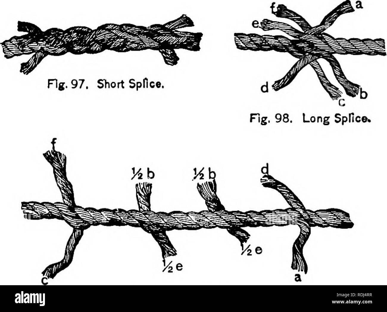 Short splice Black and White Stock Photos & Images - Alamy