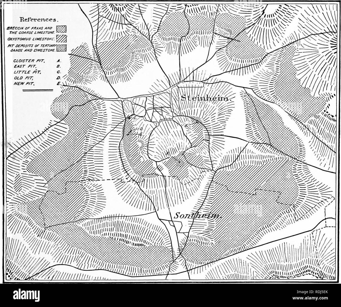 Map of boston 1830 Black and White Stock Photos & Images - Alamy