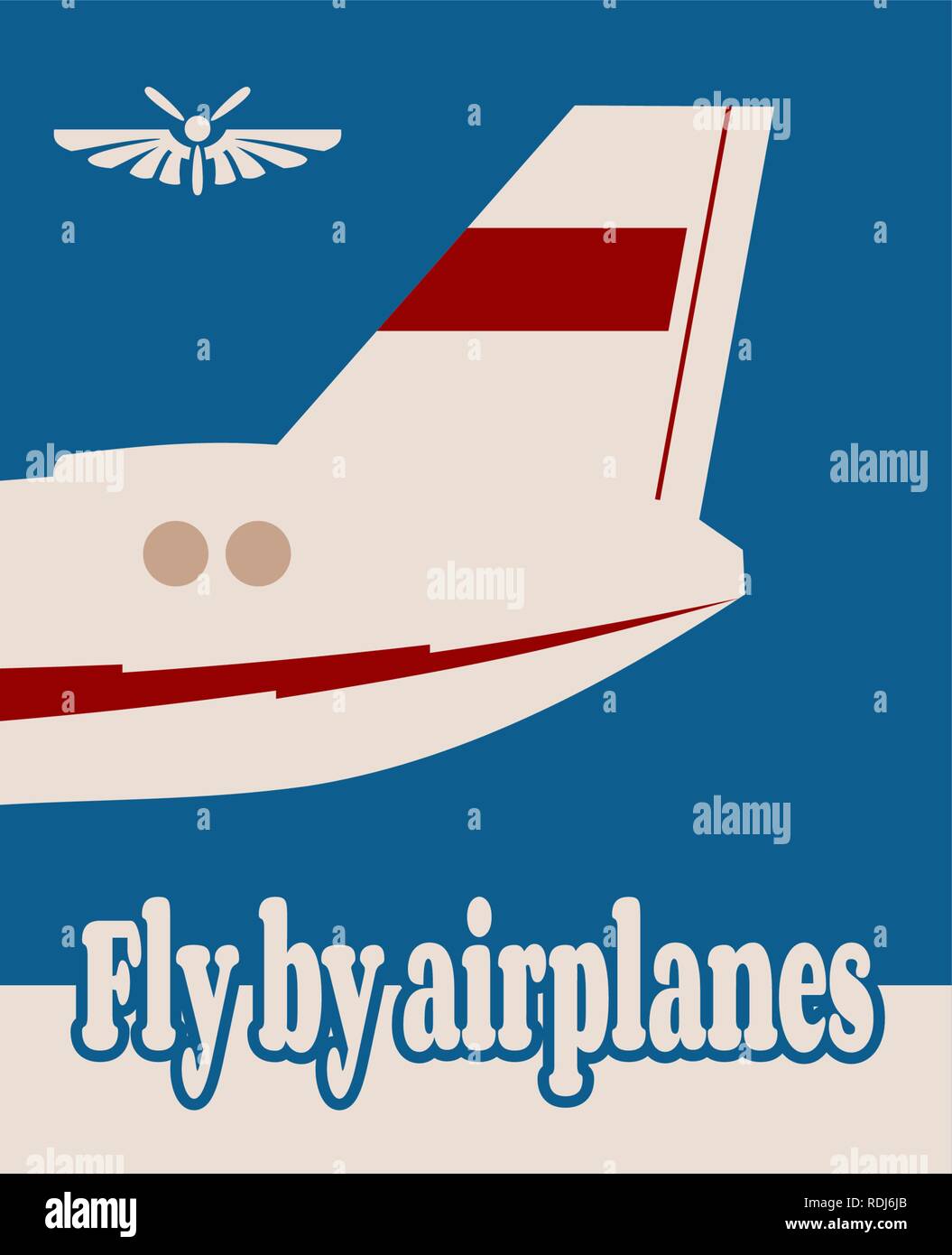 Aircraft tail design Stock Vector Images - Alamy