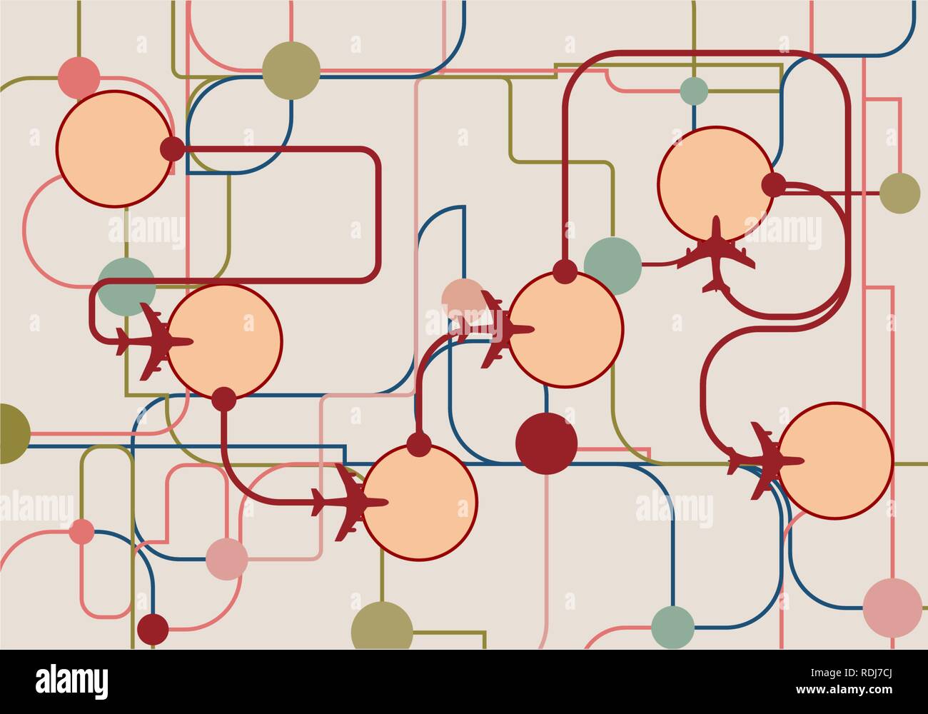 Molecule And Communication Background Stock Vector Image And Art Alamy