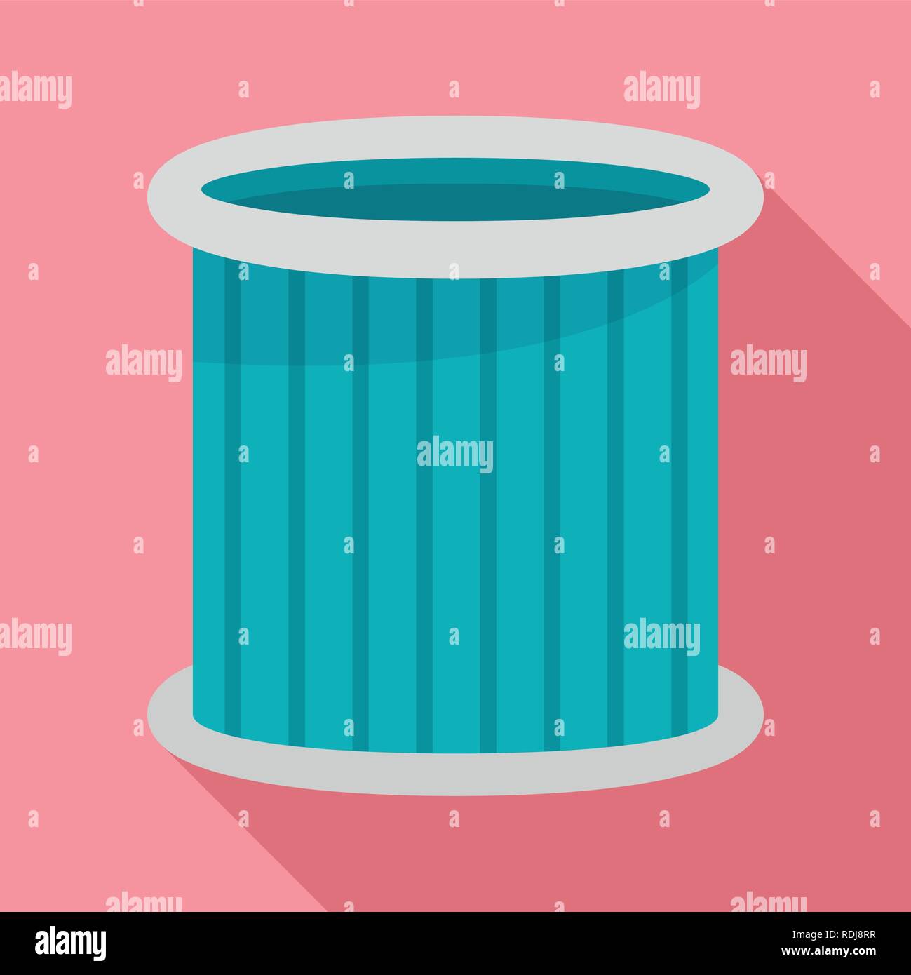 Car air filter icon. Flat illustration of car air filter vector icon ...