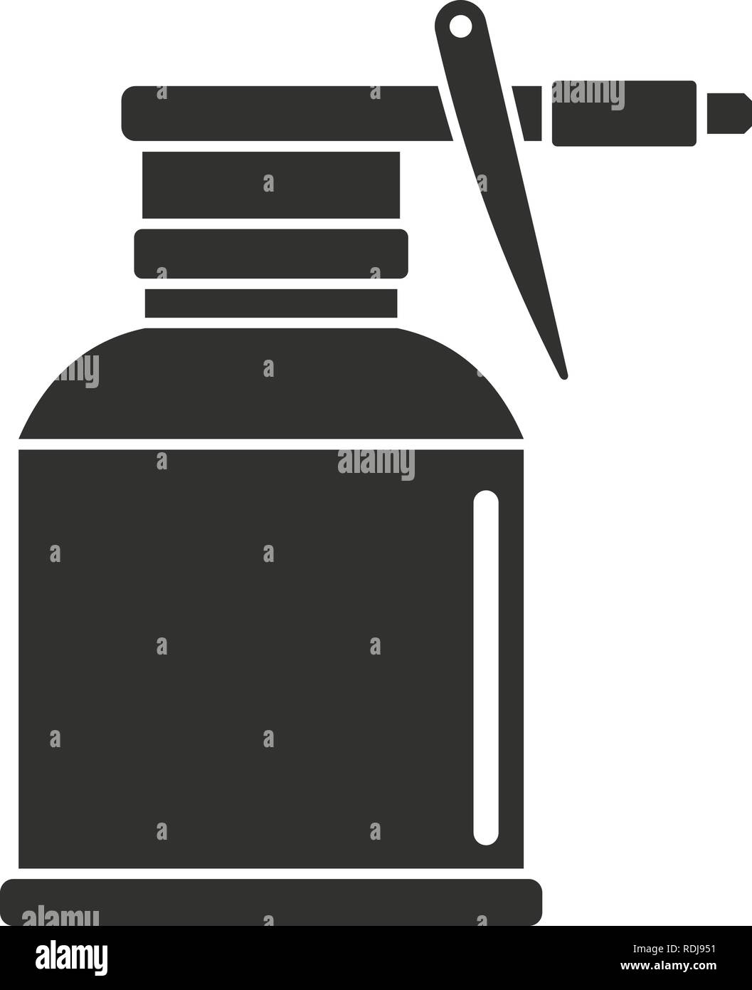 Car bottle spray icon. Simple illustration of car bottle spray vector ...