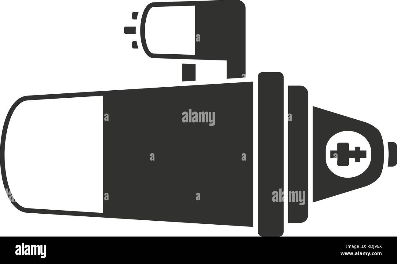 Car starter icon. Simple illustration of car starter vector icon for ...