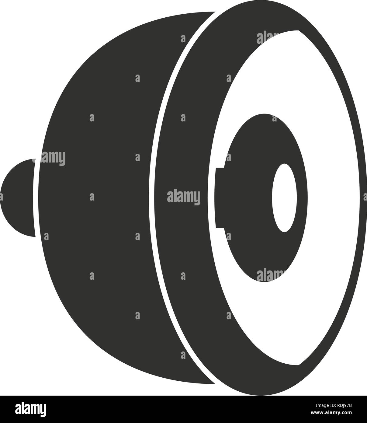 Car signal icon. Simple illustration of car signal vector icon for web ...