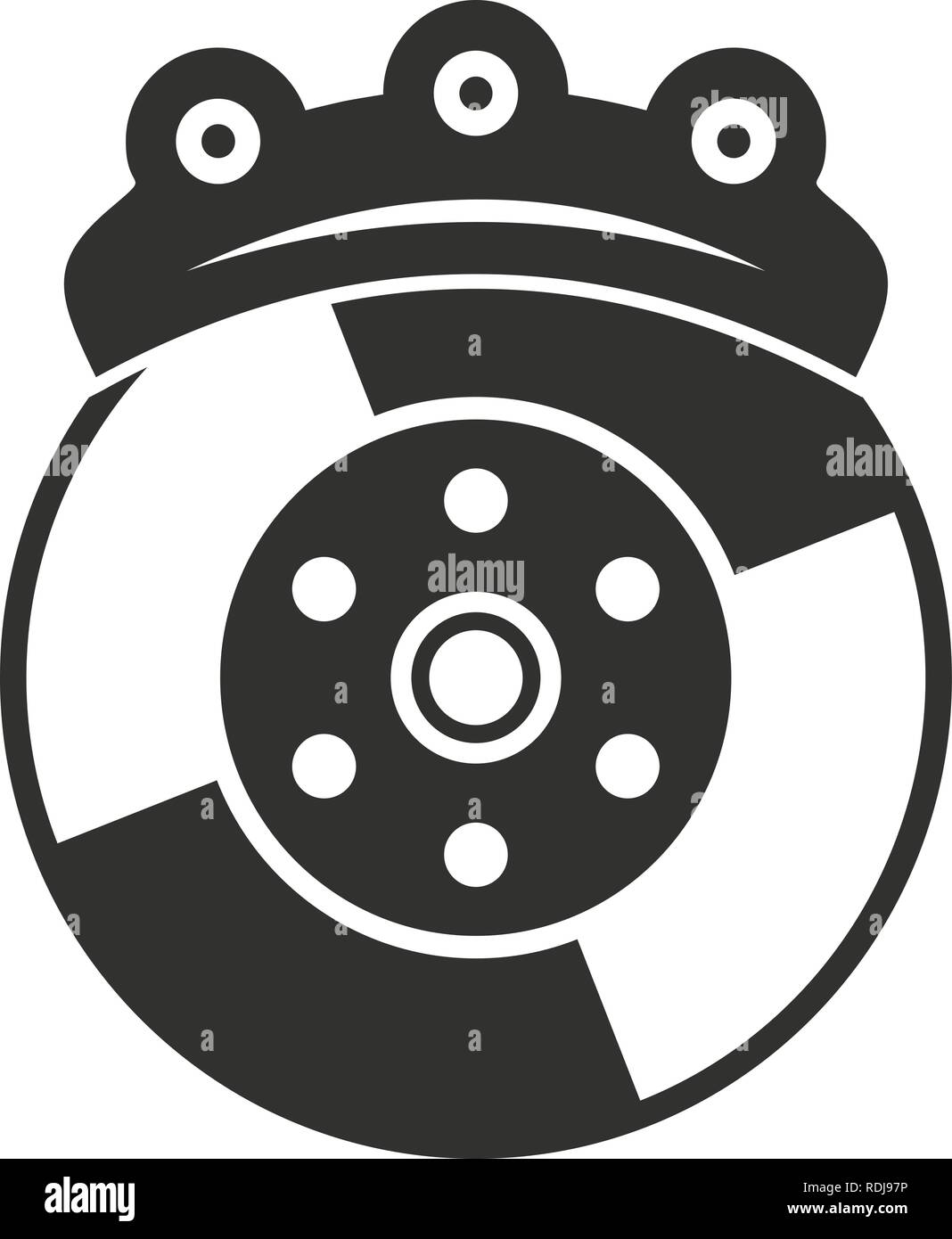 Car braking race Stock Vector Images - Alamy