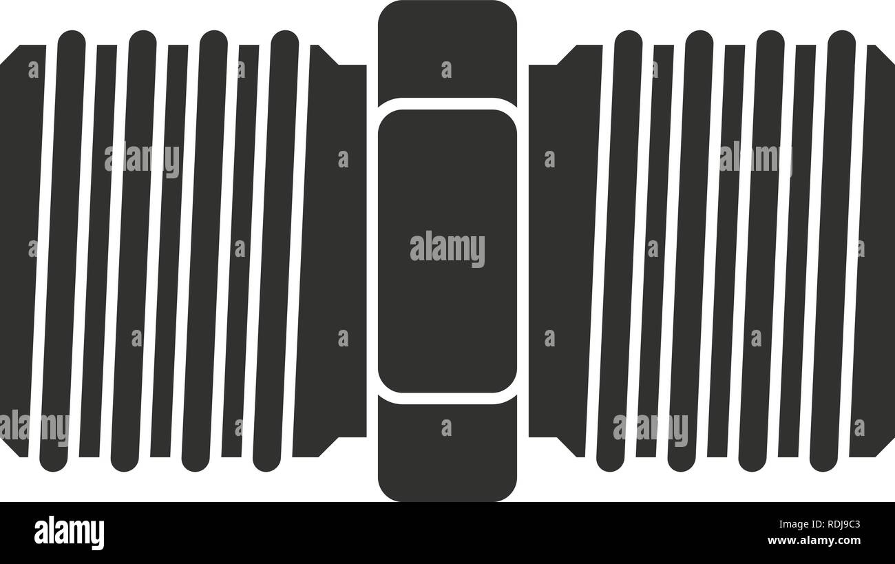 Screw-thread icon. Simple illustration of screw-thread vector icon for ...
