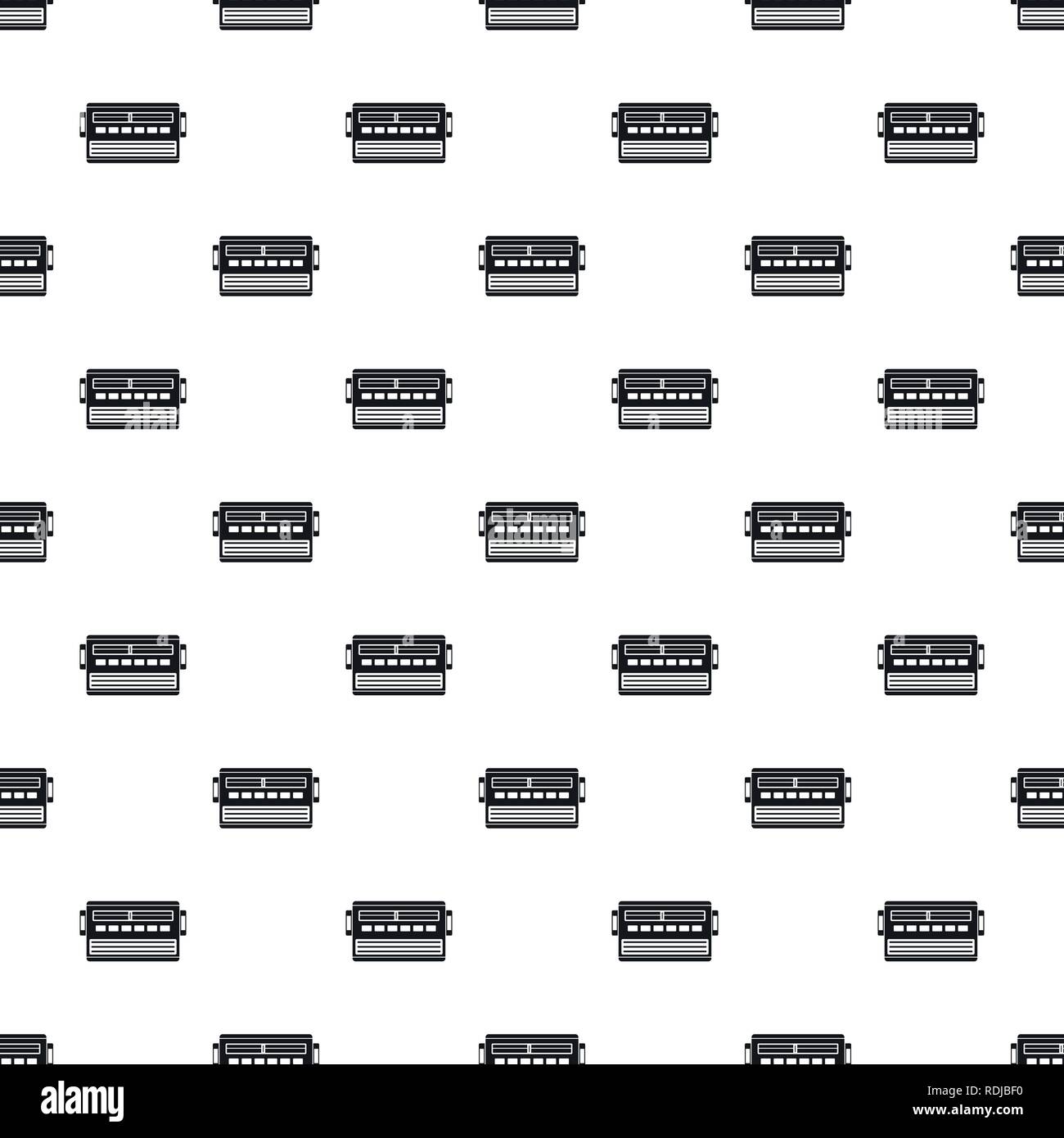 Old radio pattern seamless vector repeat geometric for any web design ...