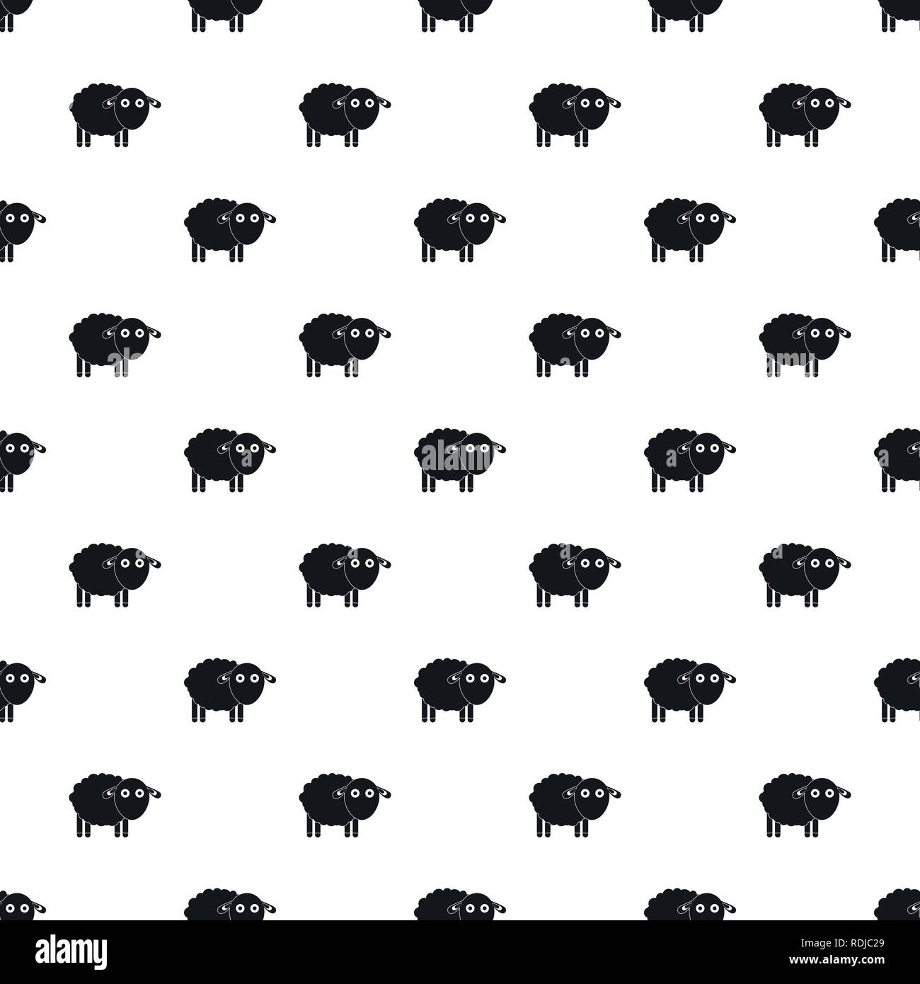 Counting sheep comic illustration sheep hi-res stock photography and ...