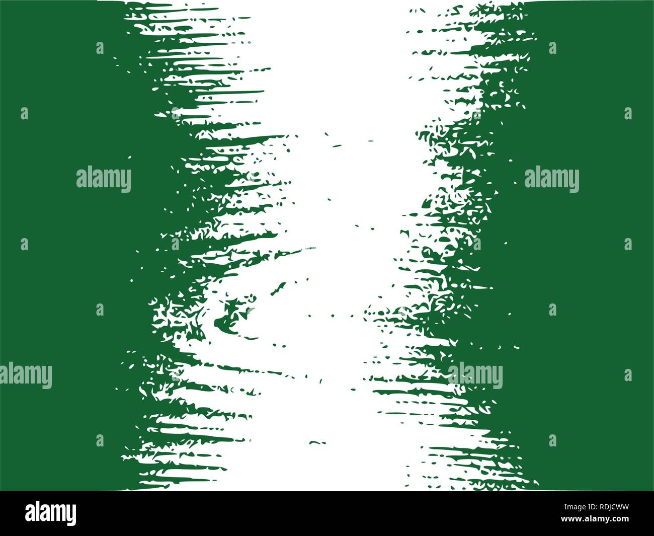 Nigeria flag stroke brush hi-res stock photography and images - Alamy