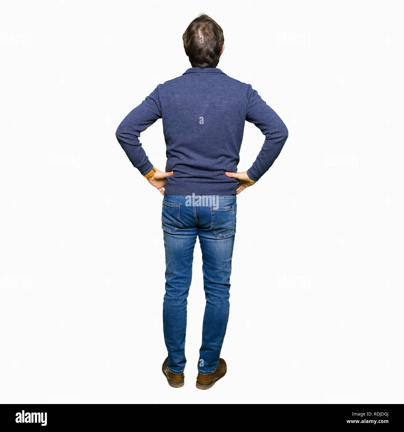 Guy Standing Backwards