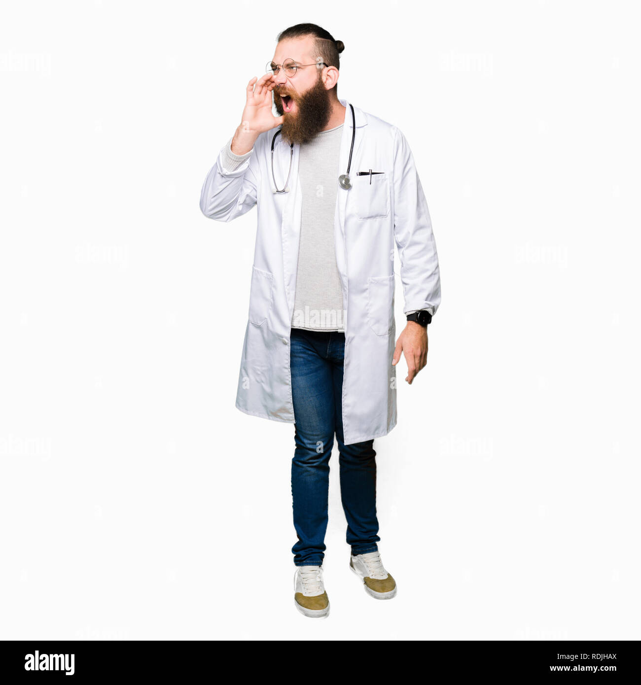 Screaming face hospital Cut Out Stock Images & Pictures - Alamy