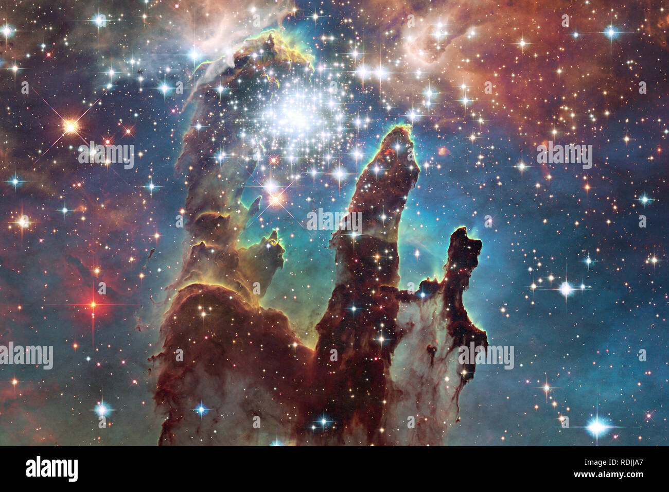 Beauty deep space. Science fiction fantasy in high resolution ideal for ...