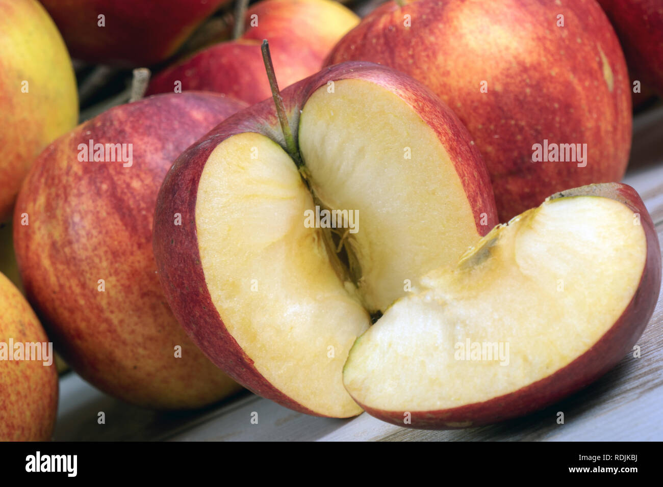 Normandy market apples hi-res stock photography and images - Alamy