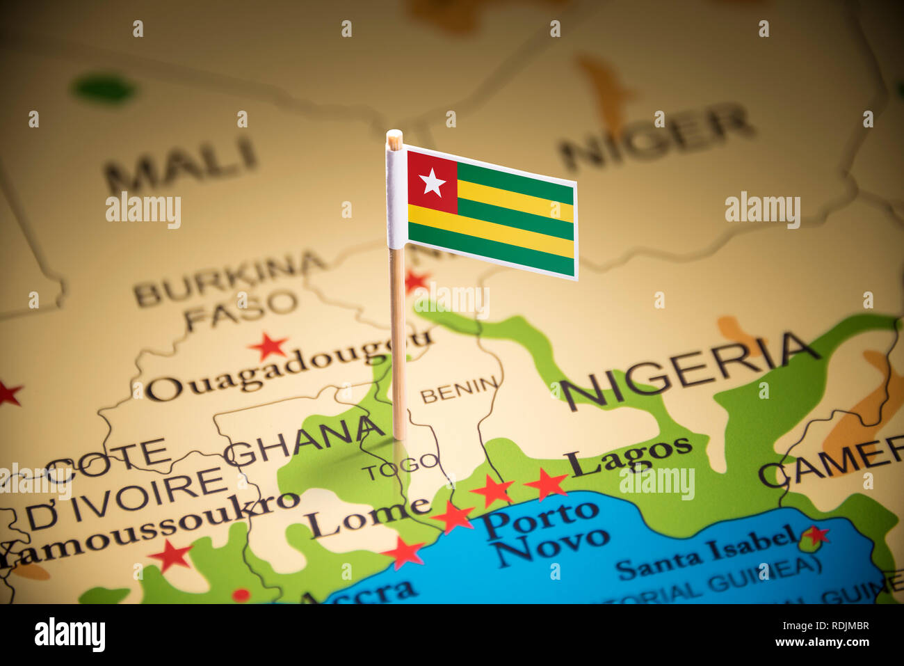 Togo border hi-res stock photography and images - Alamy