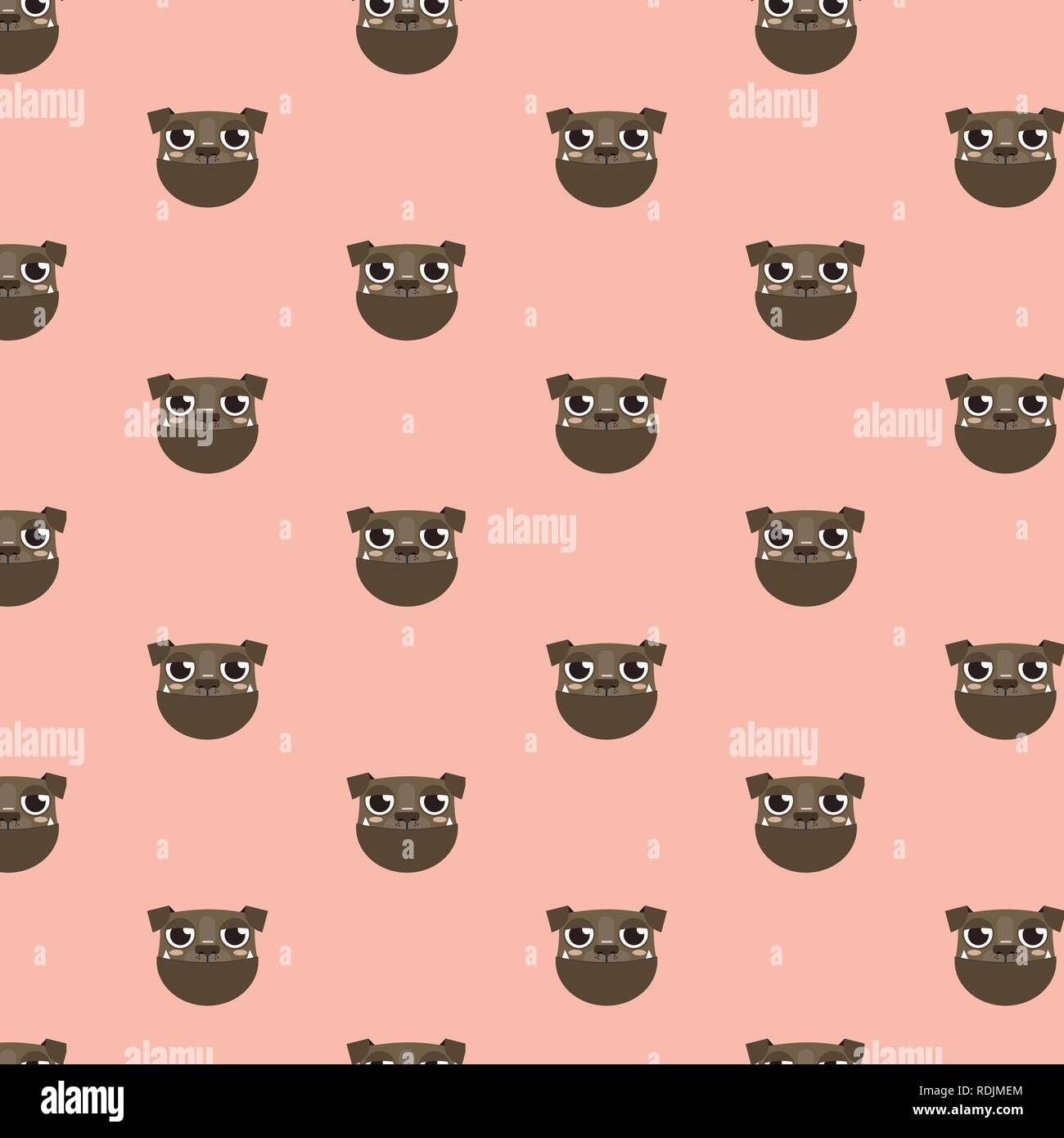 Dog American Pitbull Terrier pattern Stock Vector Image & Art - Alamy