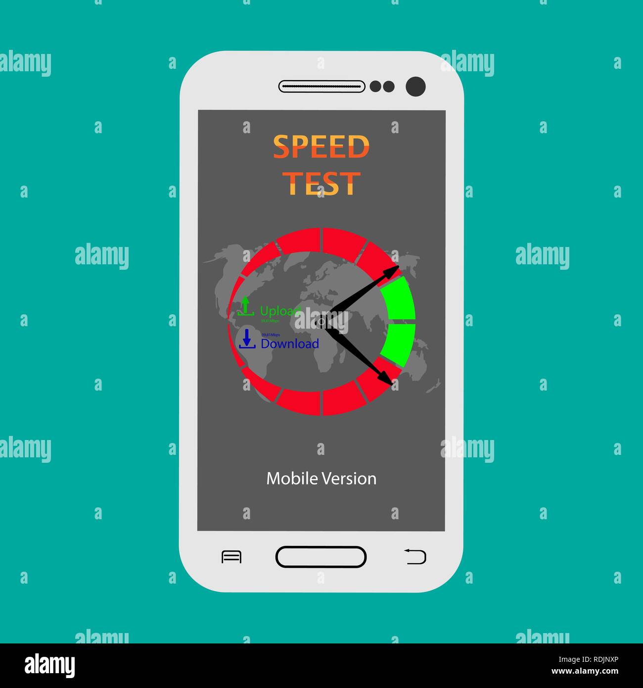 Speed indication data Stock Vector Images - Alamy