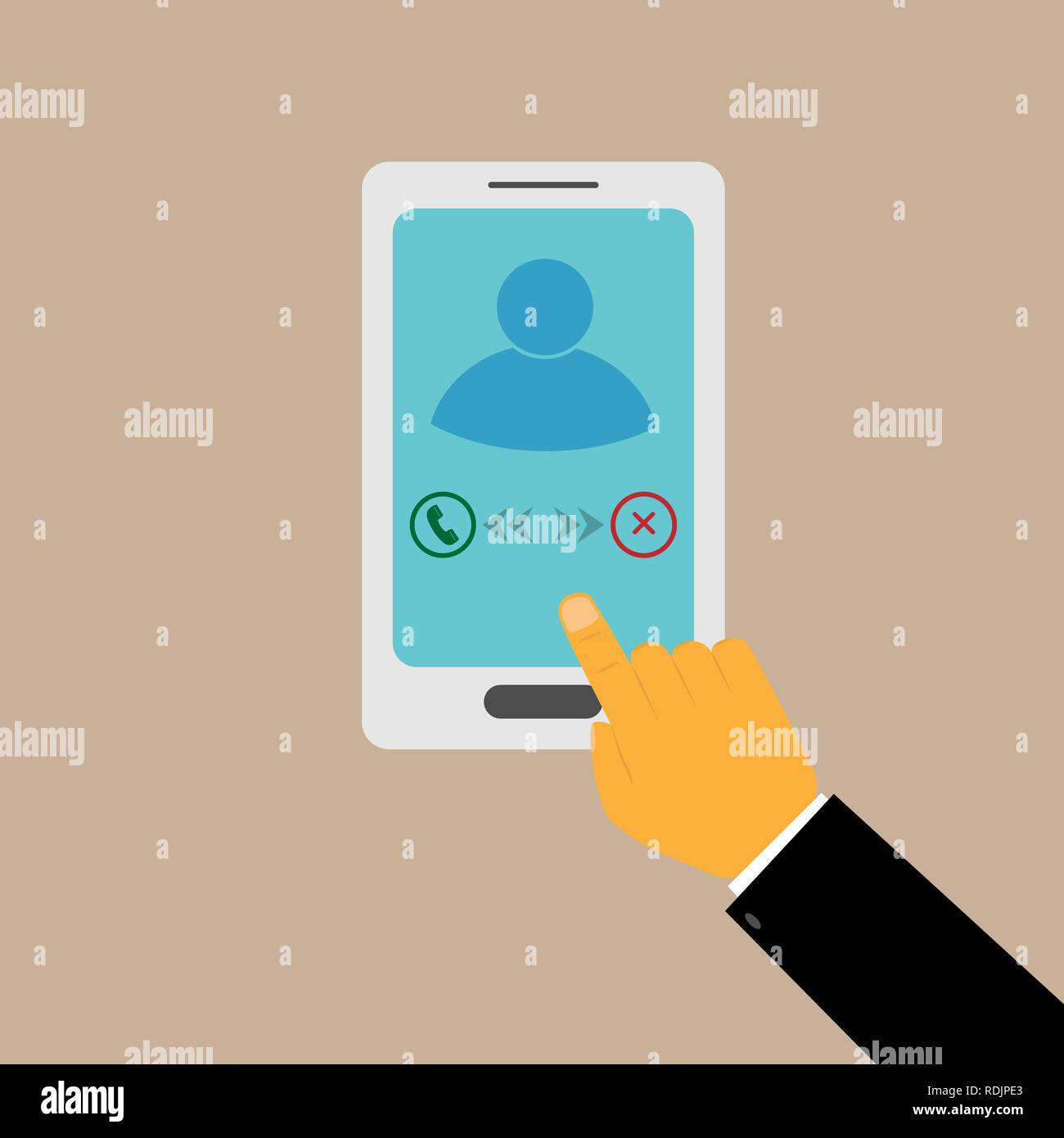 Response button Stock Vector Images - Alamy