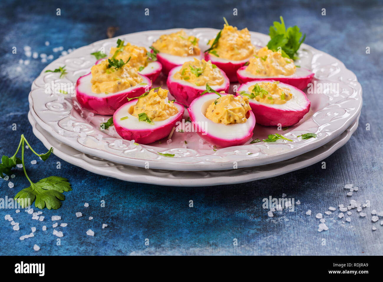 Devil egg hi-res stock photography and images - Alamy