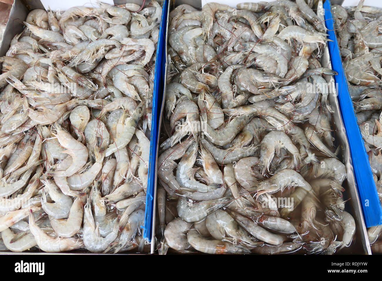 Shrimps thailand supermarket hi-res stock photography and images - Alamy