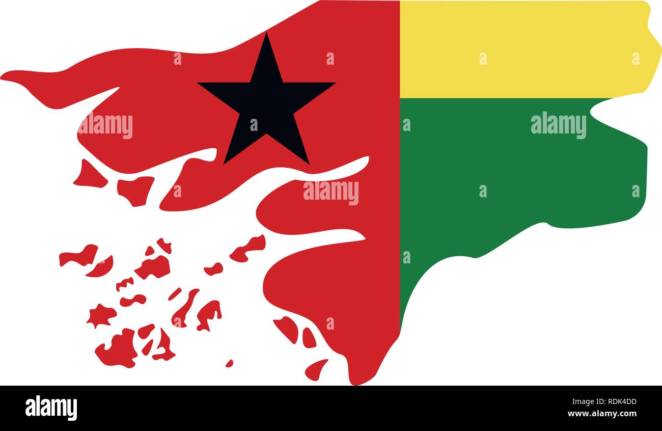 Map of guinea bissau Stock Vector Images - Alamy