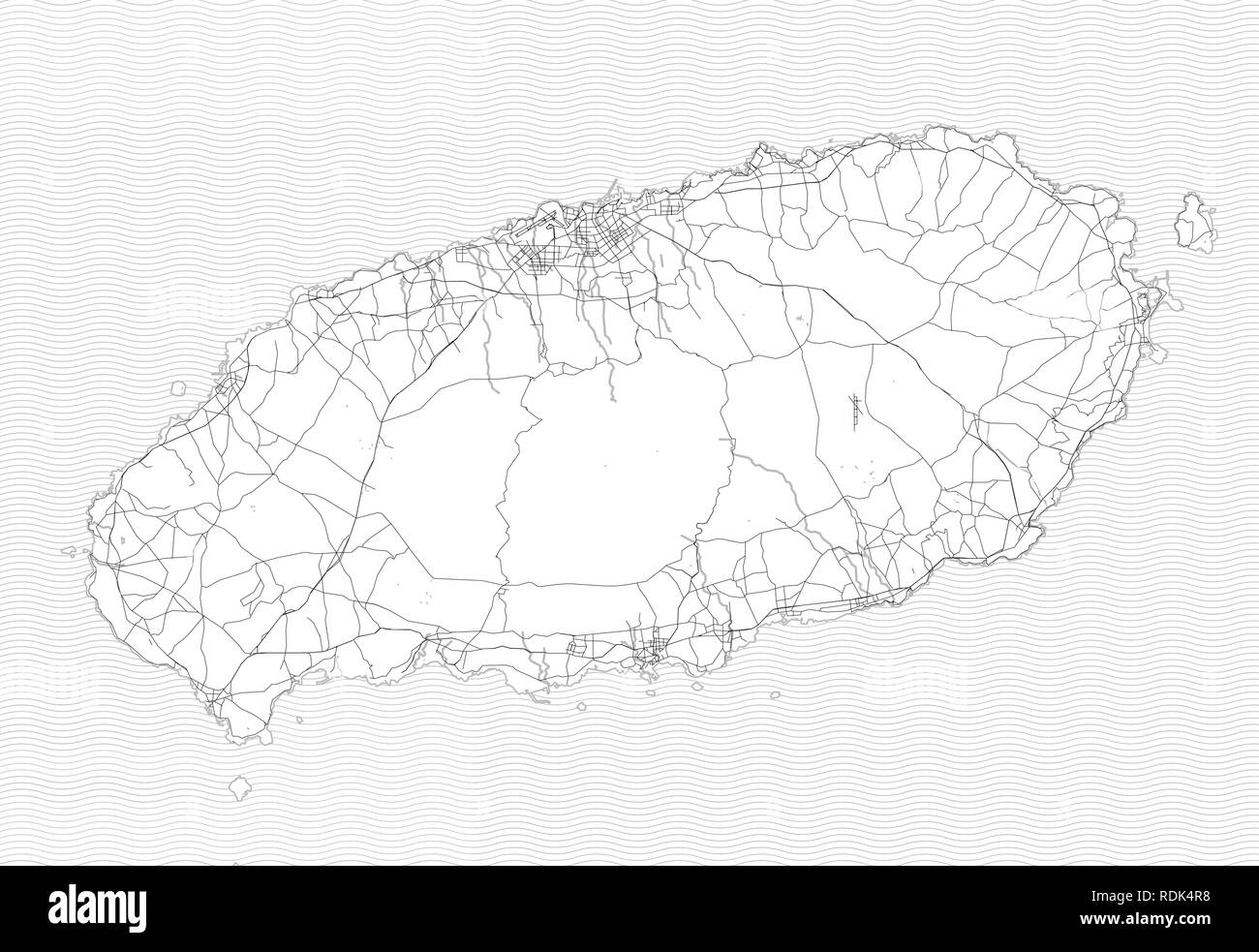 Area map of Jeju, South Korea. This artmap of Jeju contains geography ...