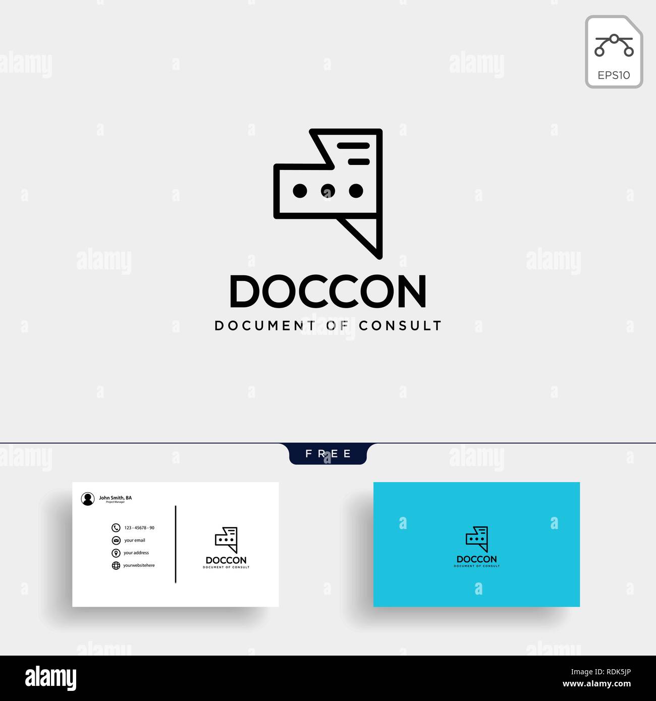 Document, file, data message logo template vector illustration with ...