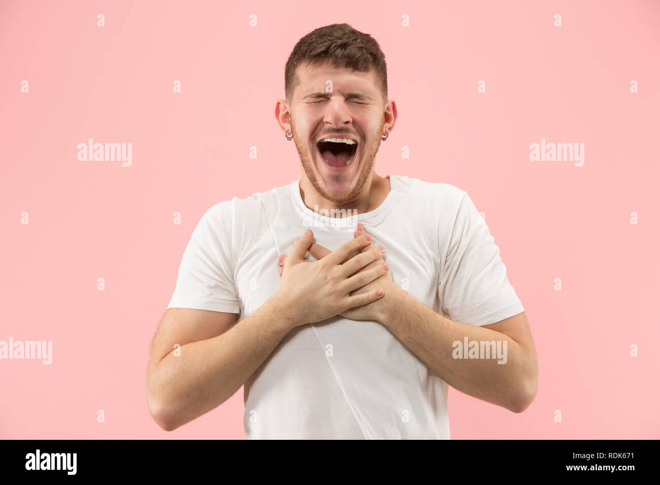 I won. Winning success happy man celebrating being a winner. Dynamic ...