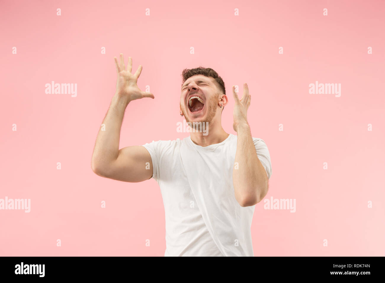I won. Winning success happy man celebrating being a winner. Dynamic ...