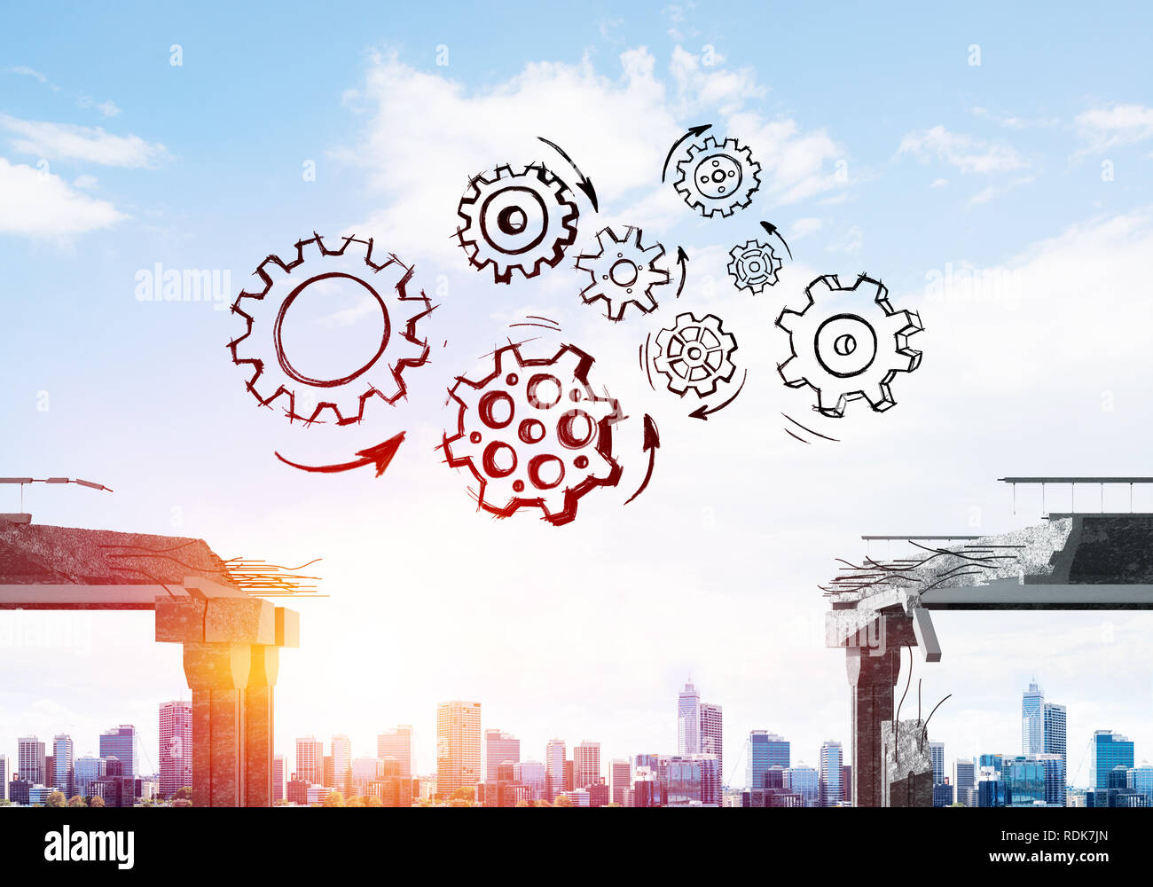 Difficulties in business and teamwork concept Stock Photo - Alamy