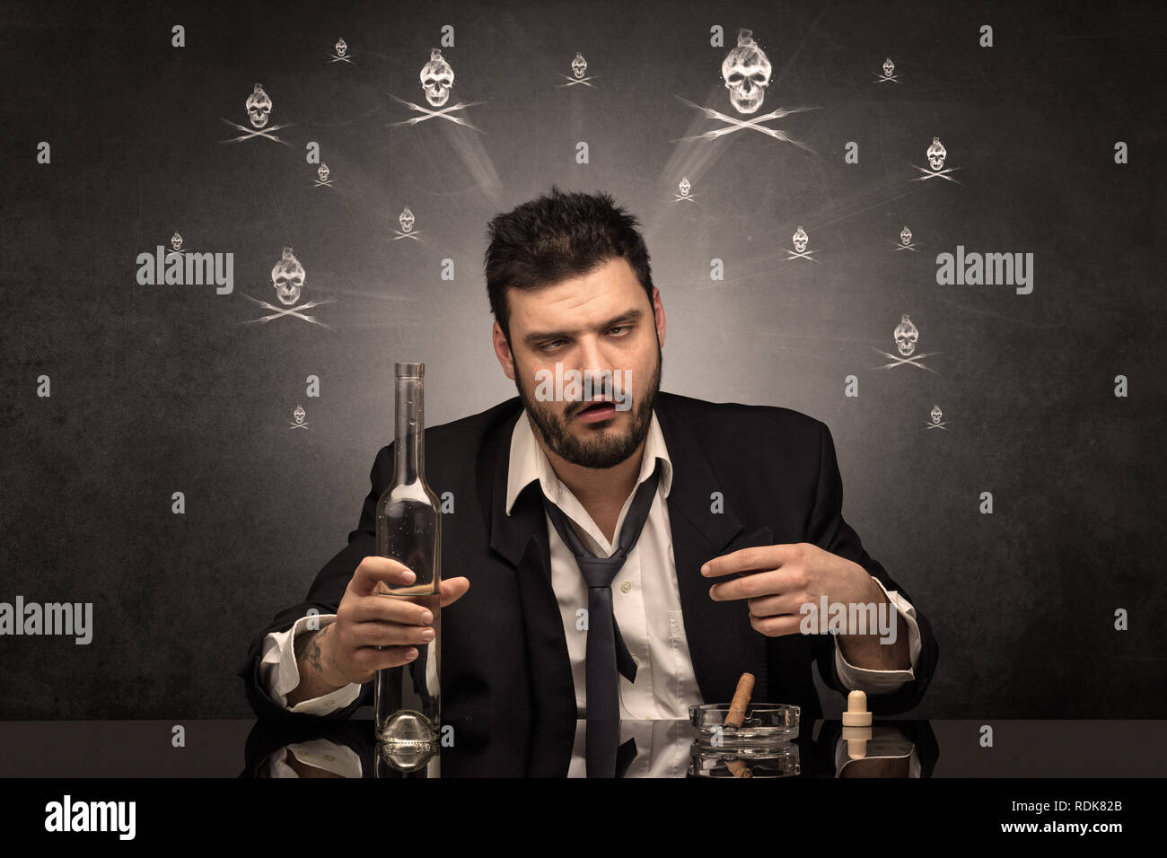 Drunk Skull High Resolution Stock Photography and Images - Alamy