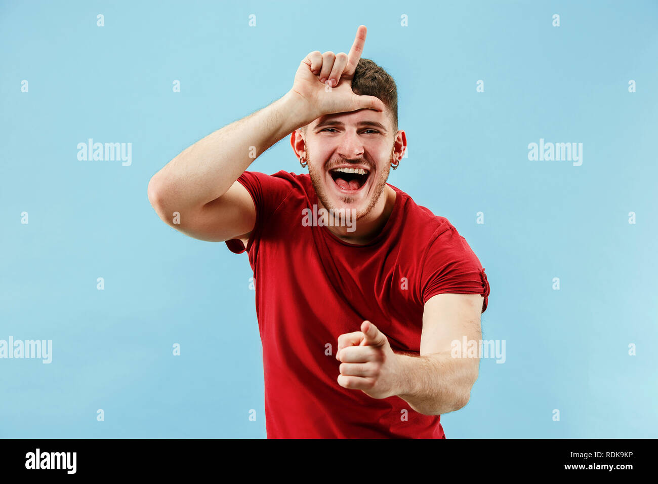 I won. Winning success happy man celebrating being a winner. Dynamic ...