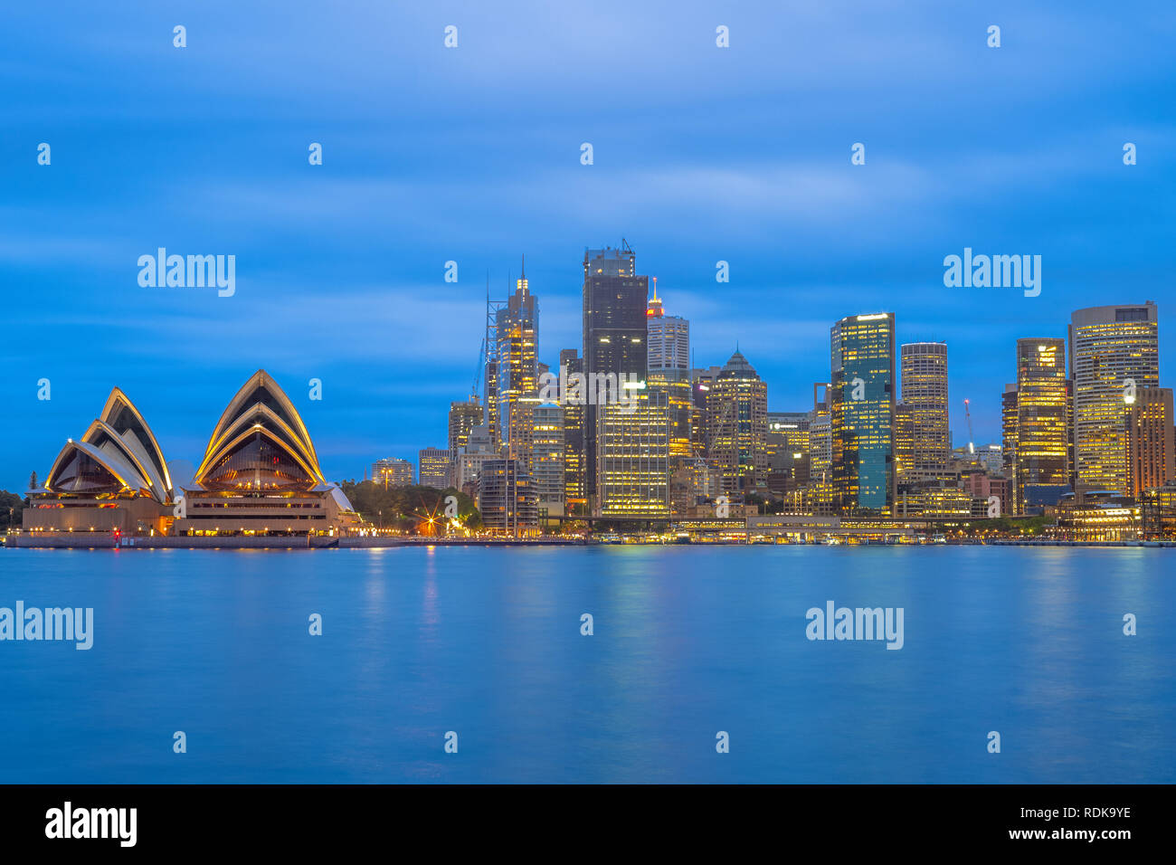 Night view in sydney hi-res stock photography and images - Alamy
