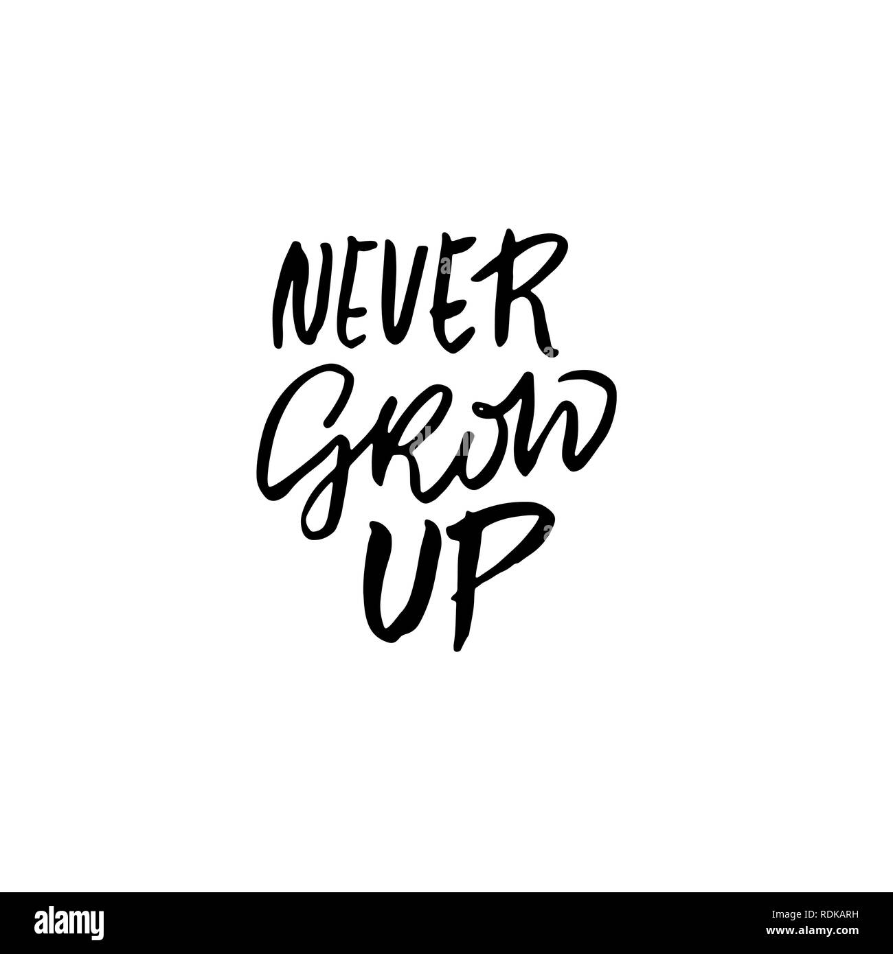 Never Grow Never Grow Up Vector Images (21)