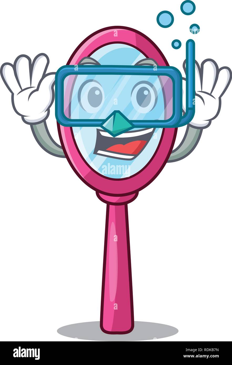 Mirror on surface water Stock Vector Images - Alamy