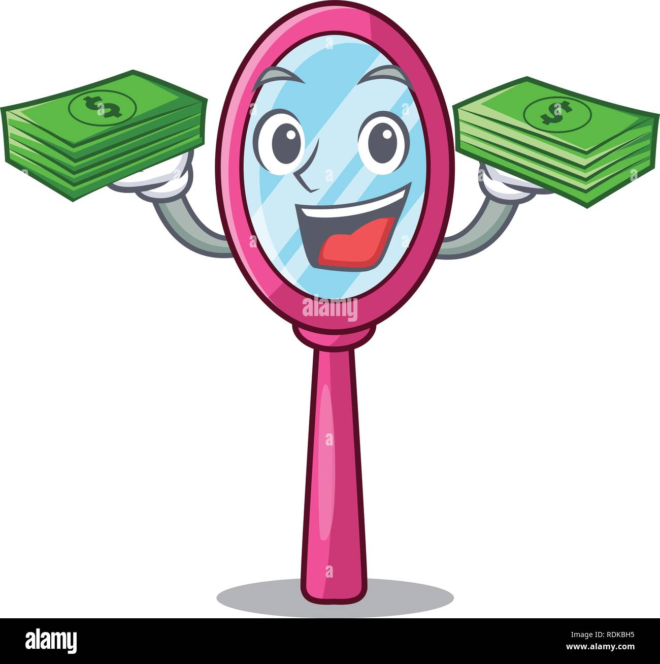 Character modern painting mirror hi-res stock photography and images ...