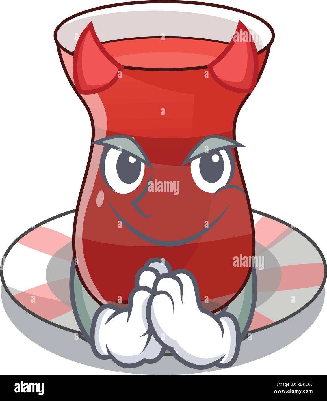 Turkish breakfast tea in Stock Vector Images - Alamy