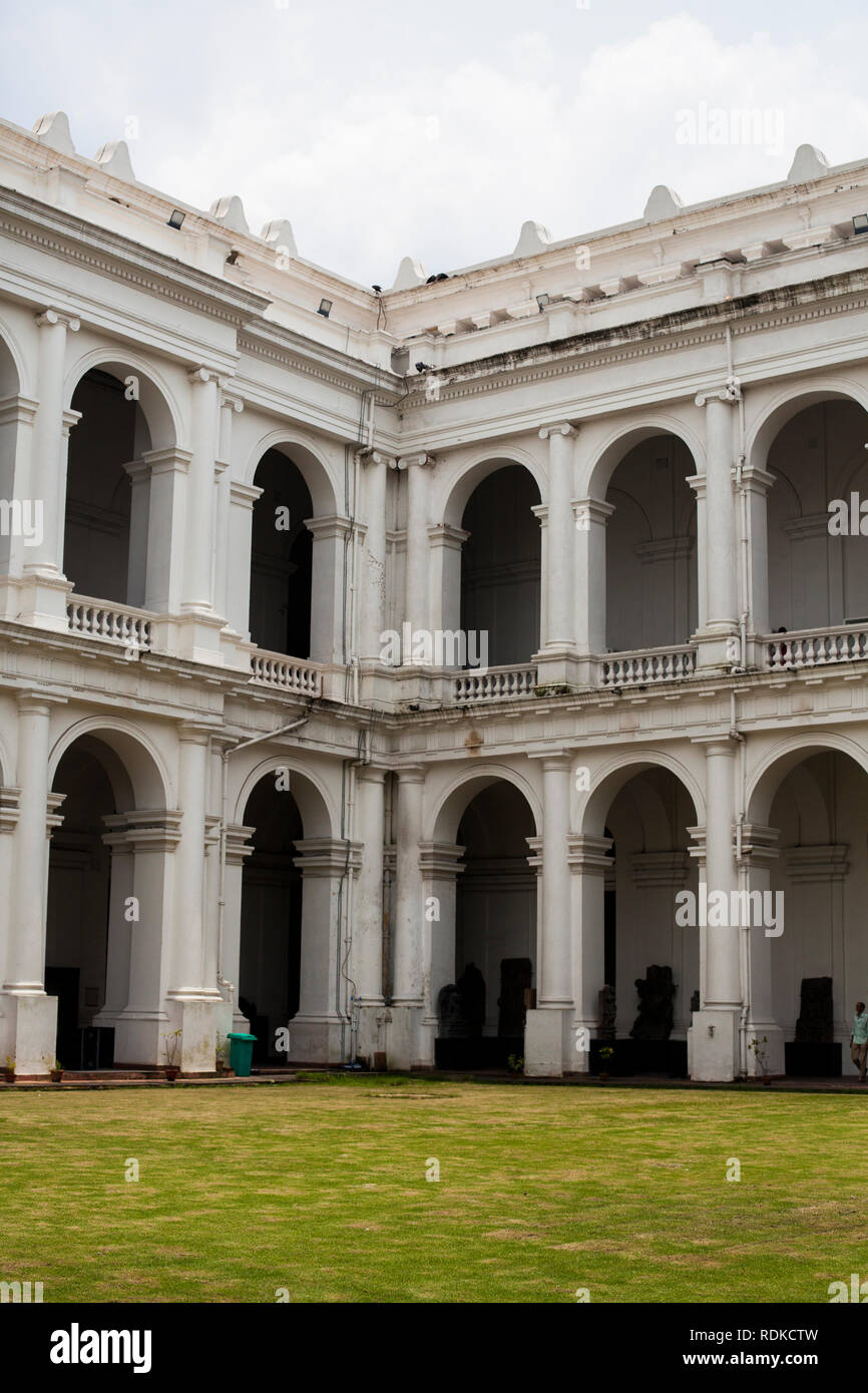Kolkata, Bengal / India - August 07 2015: The Indian Museum in Kolkata ...
