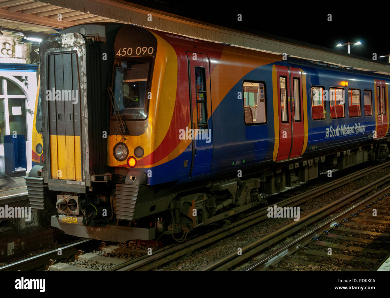 British rail class 450 desiro hi-res stock photography and images - Alamy
